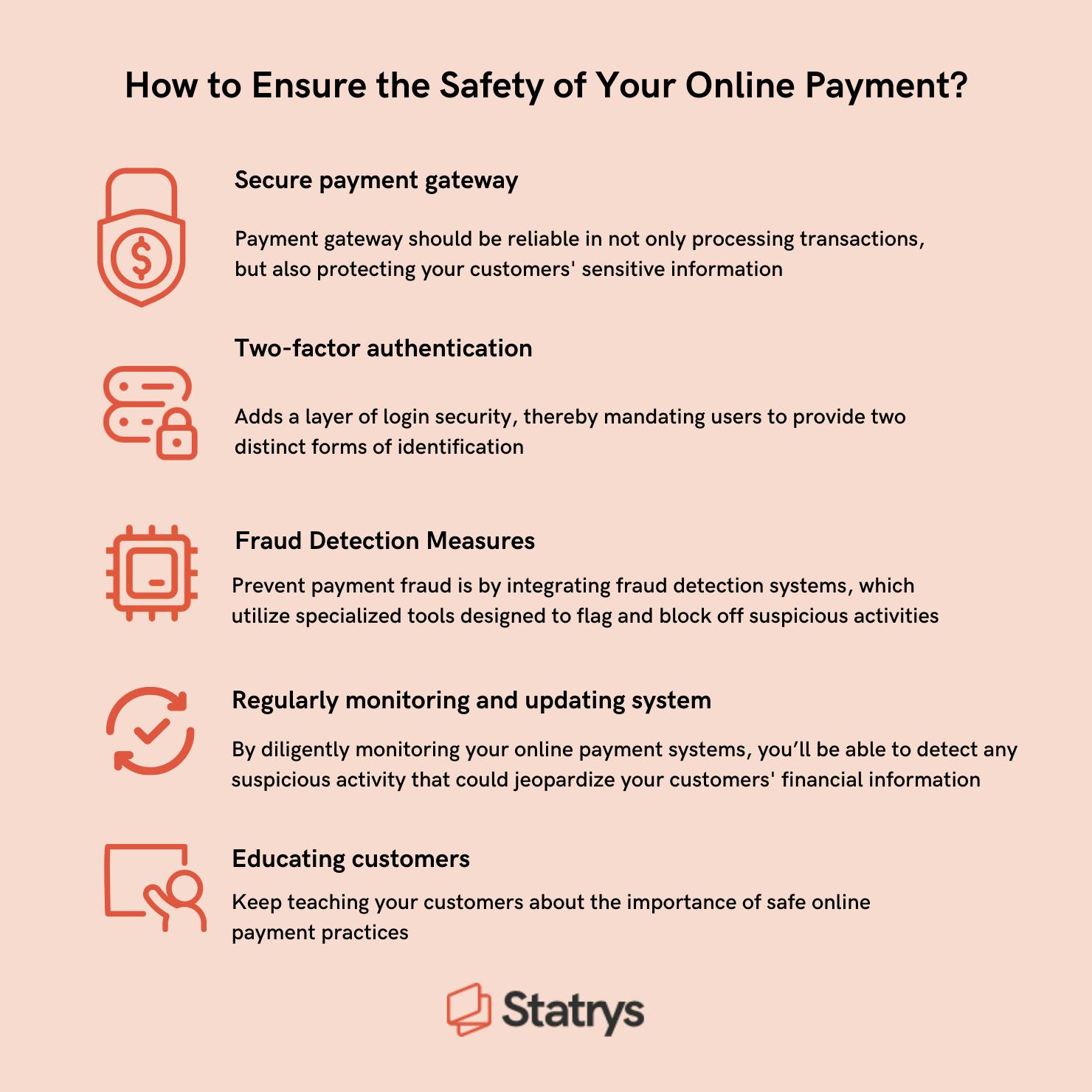 Safest Online Payment Methods In 2024 | Statrys